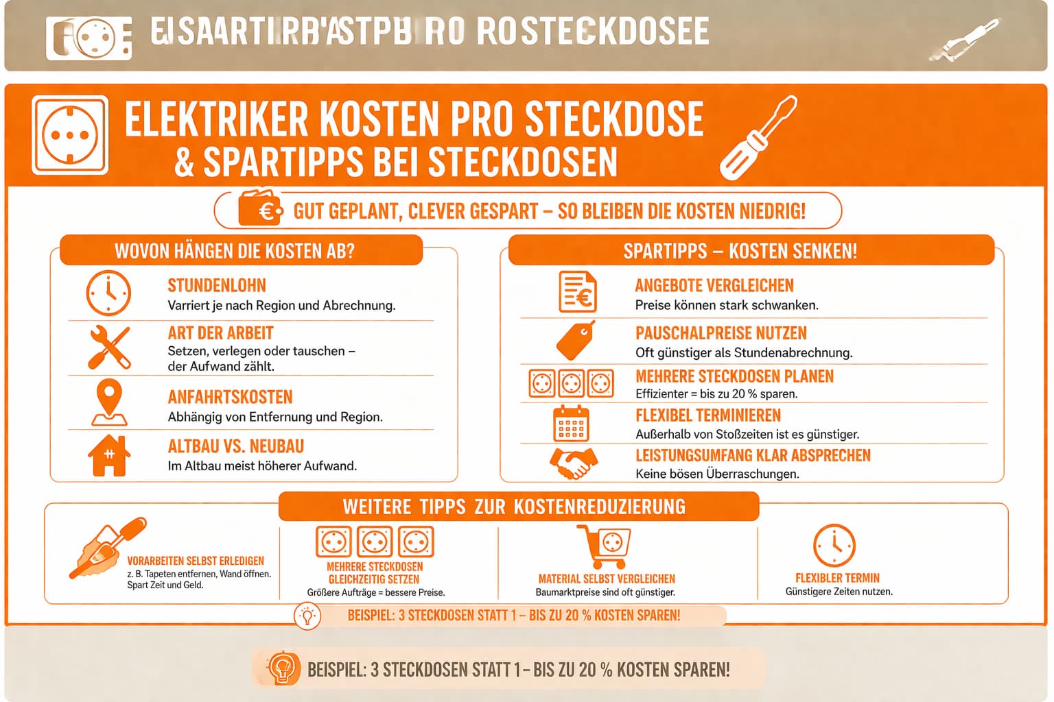 Stilvolle Kosten Fur Elektriker Bild